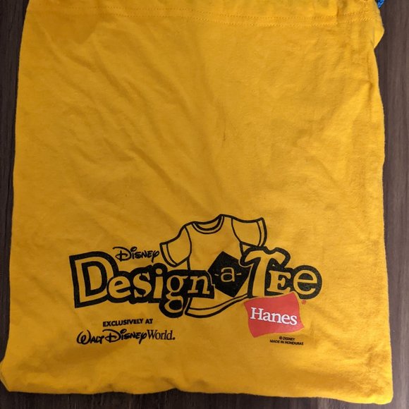 Disney/Hanes | Bags | Rare Walt Disney World Hanes Tshirt Dust Bag ...